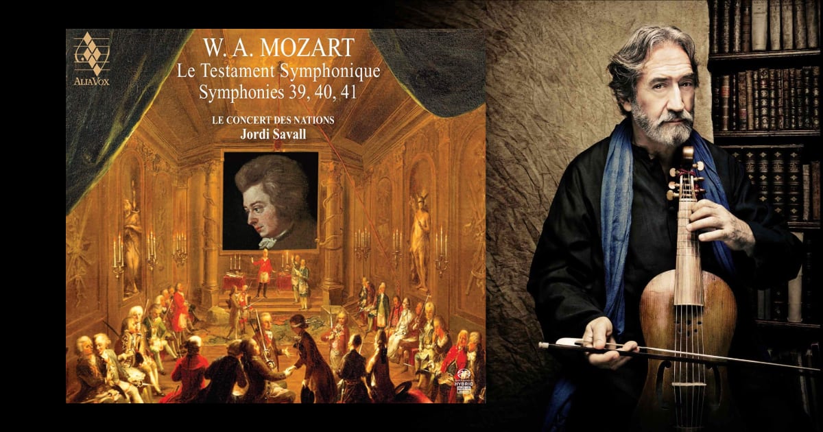 Review: Mozart - Symphonies No. 39-41 - Jordi Savall (2019)