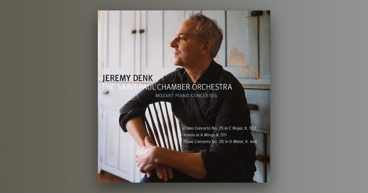 Review: Mozart - Piano Concerto 20 & 25 - Jeremy Denk (2021)