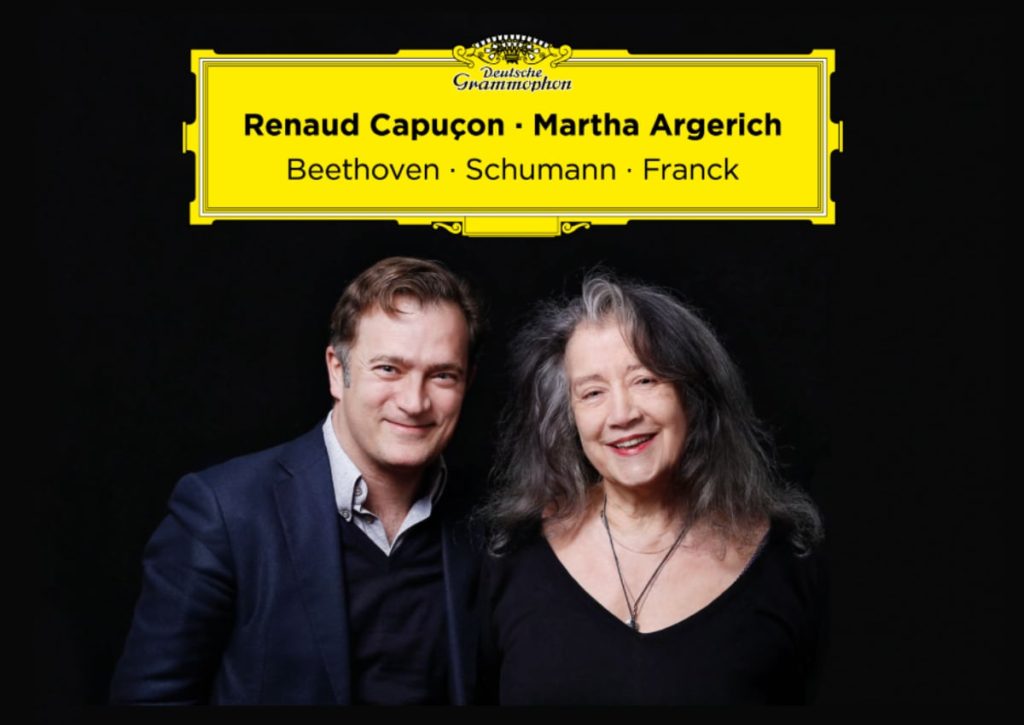 Review: Beethoven, Schumann, Franck - Capuçon, Argerich